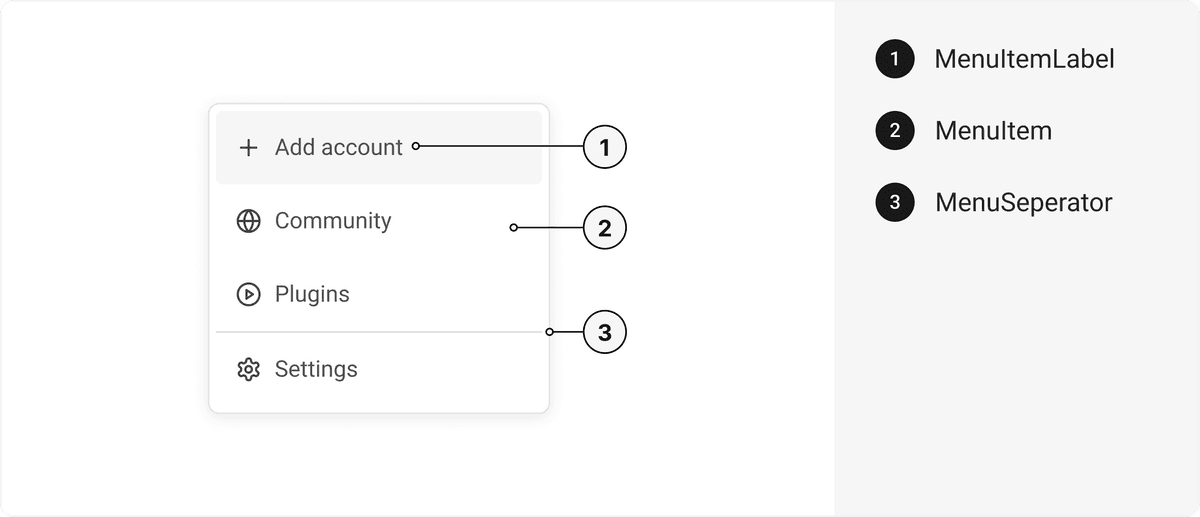 gluestack-ui Menu Component | Installation, Usage, and API