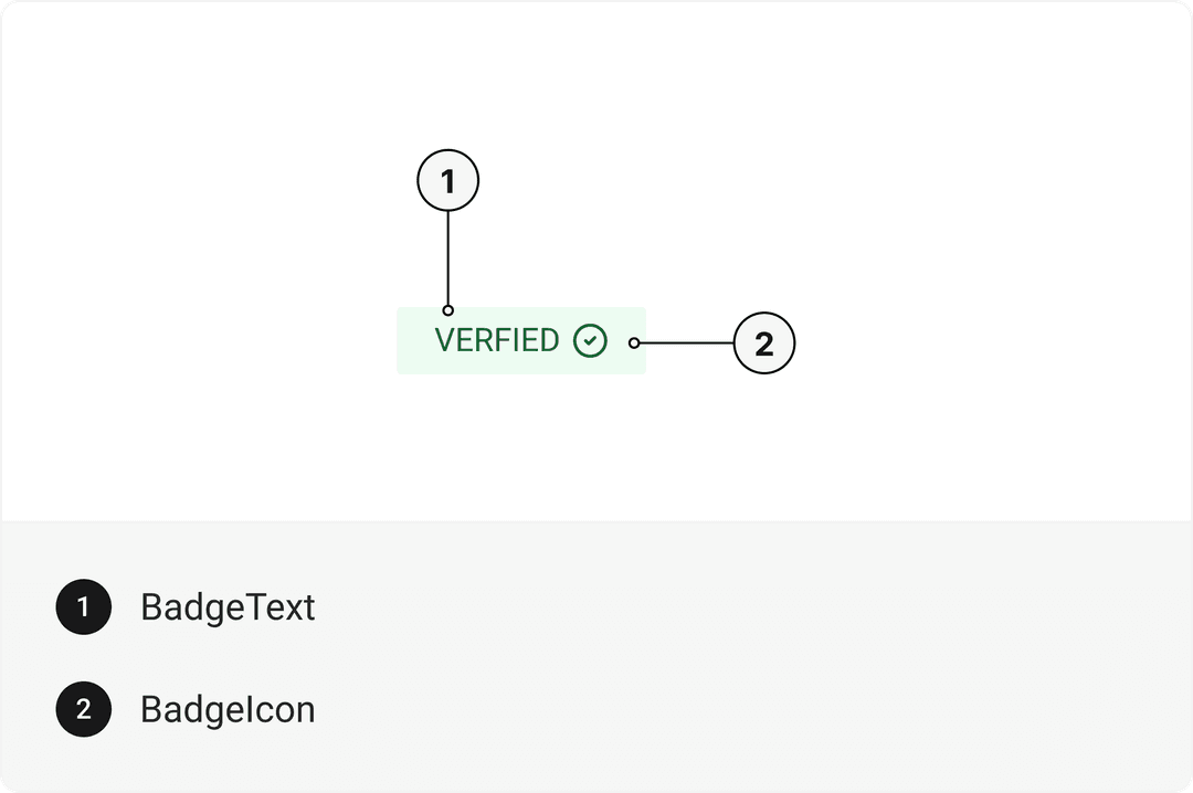 gluestack-ui Badge Component | Installation, Usage, and API